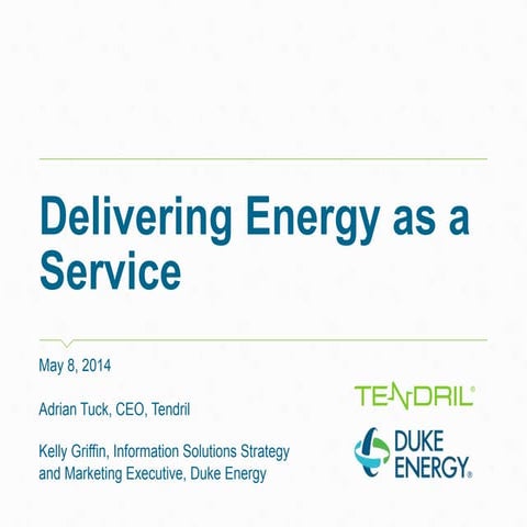 Delivering Energy as a Service | PPTX