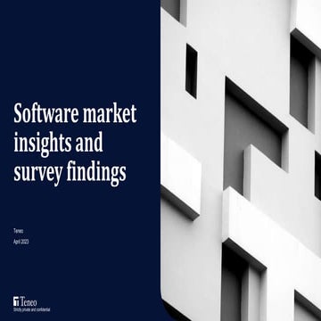 Teneo’s Software Market Insights and Survey Findings.pptx