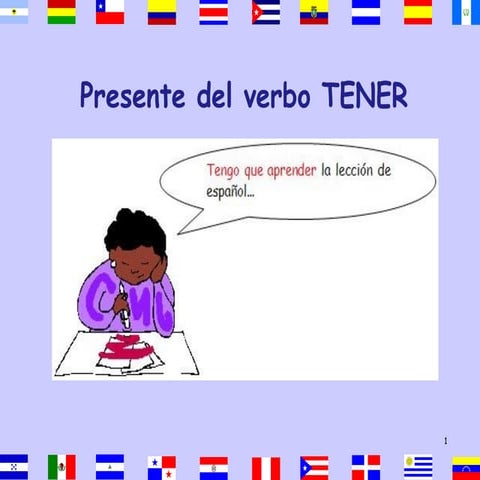 Presente del verbo TENER | PPT