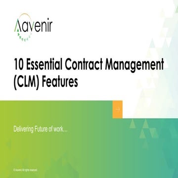 Ten essential features of the best clm copy | PPT