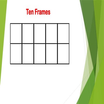 ten frames.pptx it is about addition of numbers | PPT