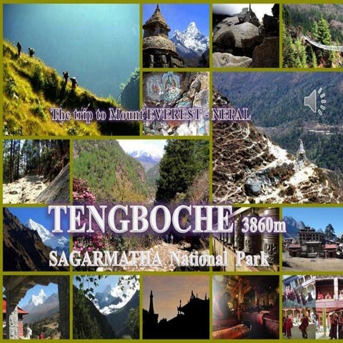 TENGBOCHE 3860m - NEPAL | PPSX | Buddhism | Religion & Spirituality