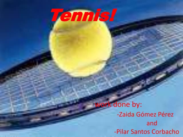The history of tennis | PPT