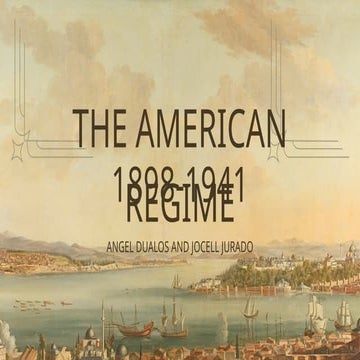 Literature during the american period | PPT