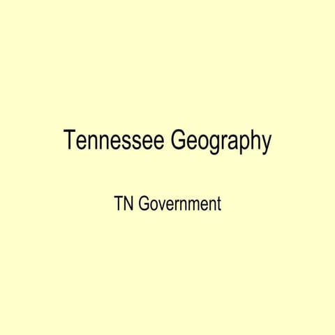 Tennessee gov and_cities | PPT