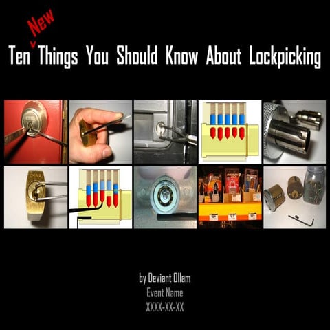 Things You Should Know About Lockpicking | PPT