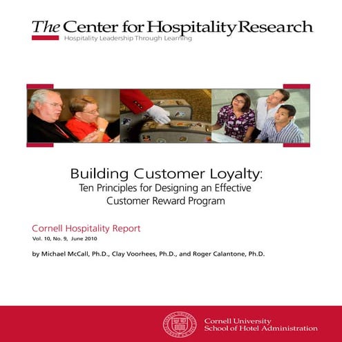 Ten principles for designing an effective customer reward program | PDF