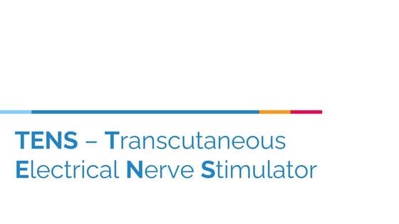 Transcutaneous electrical nerve stimulation (TENS) | PPTX