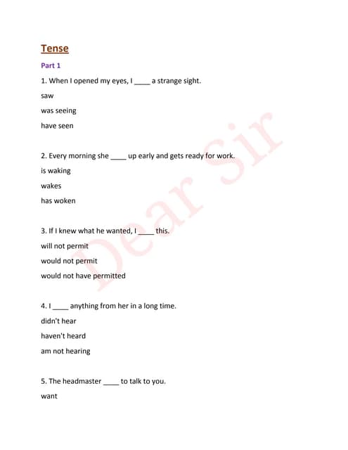 Correct Form Of Verb without add and other | PPT