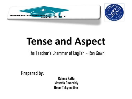 Present, past and future tenses | PPTX