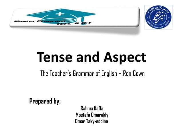 Present, past and future tenses | PPTX