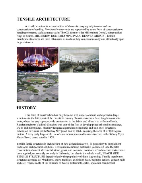 Cable and tensile structures | PDF | Physics | Science