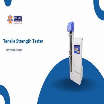 Tensile Strength Testing: Basics, Techniques & Industrial Applications ...