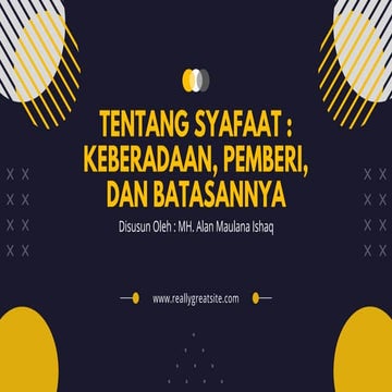 Tentang Syafaat keberadaan, pemberi, dan kadarnya.pdf