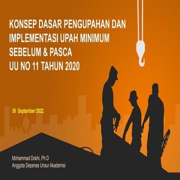 Tentang Upah dan UM di Indonesia1 - Bp M Dokhi.pdf