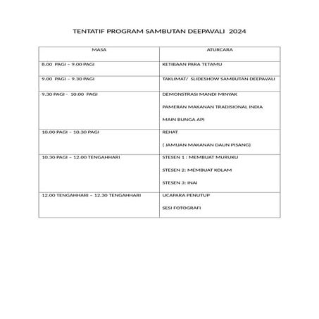 TENTATIF PROGRAM SAMBUTAN DEEPAVALI 2024.docx