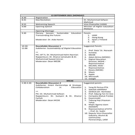 Tentative | PDF | Business Expos & Conferences | Events