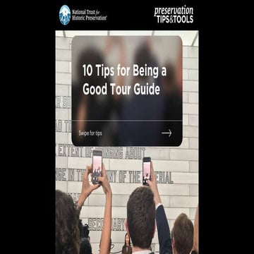 Ten Tips for Being a Good Tour Guide | PPT
