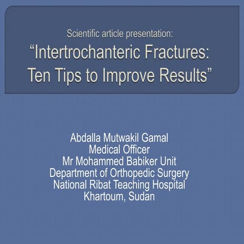 Ten tips presentation | PPTX