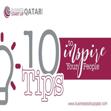 Ten top tips to inspire your people | PPT