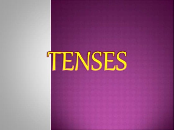All tenses Active and Passive voice presentation | PPTX