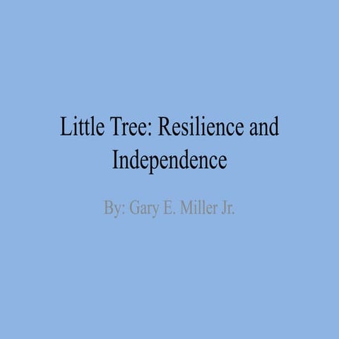 Little Tree | PPTX