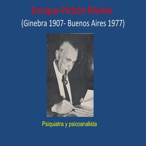 Grupo operativo Pichon Riviere | PPTX