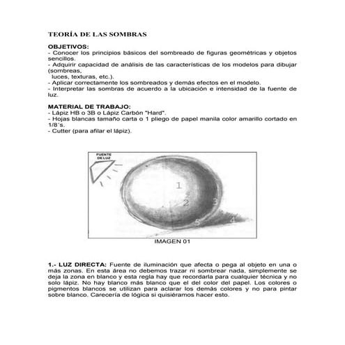 Teoría de las sombras | DOCX