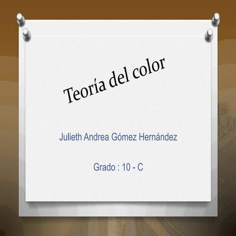 Teoría del color (informatica básica) | DOCX