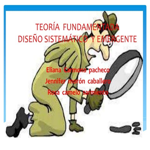 TEORÍA FUNDAMENTADA | PPTX
