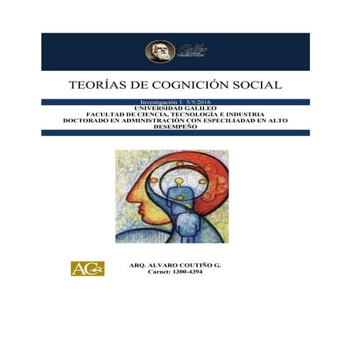 Teorías de cognición social | PDF