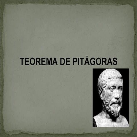 Teorema de pitágora | PPT
