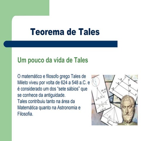 Teorema De Tales | PPT
