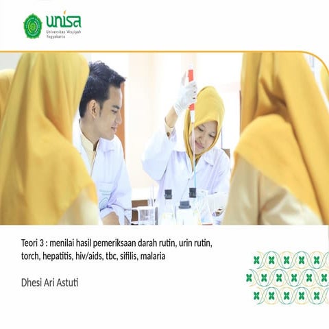 Teori 3_Dhesi AA_Menilai hasil pemeriksaan darah, urine dll.pptx