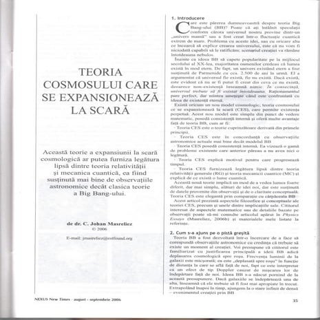 Teoria cosmosului-care-se-expansioneaza-la-scara | PDF