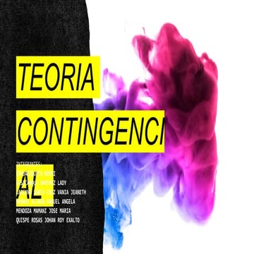MODELO DE CONTINGENCIA DE LAWRENCE Y LORSCH | PPT