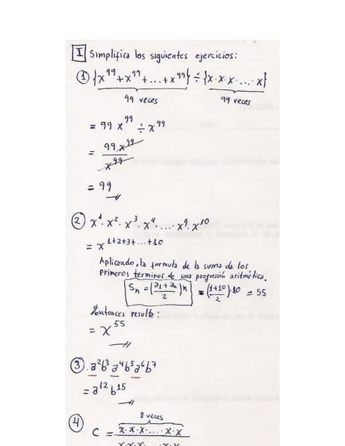 Ejercicios exponentes y_radicales__sept.__09[1] | PDF