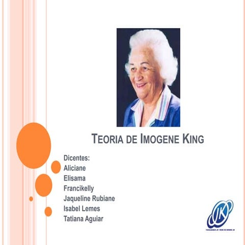 Teoria de imogene king slide | PPT