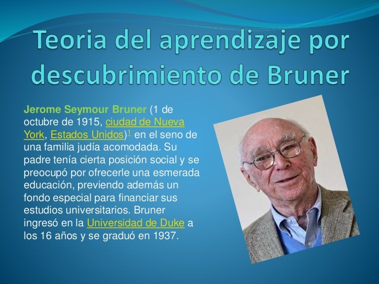 La Teoría del Aprendizaje de Bruner: Descubre cómo funciona ★ Teoría Online