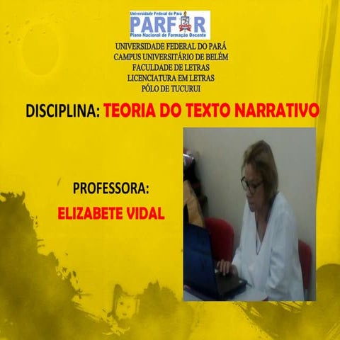Teoria do texto literário | PPTX