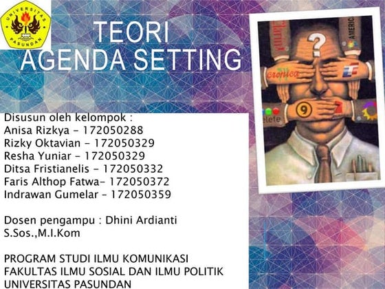 Daskom3 agenda setting | PPTX