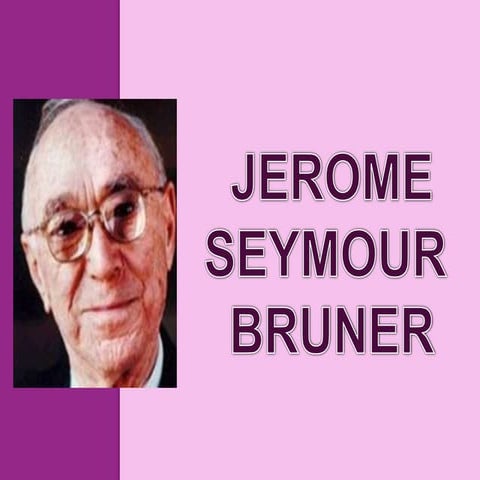 Teoria jerome brumer | PPTX