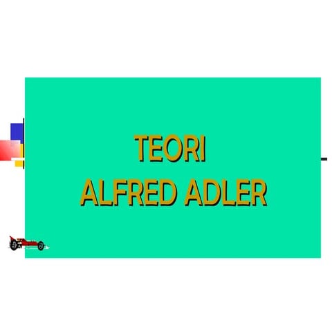 Teori Alfred Adler | PPT