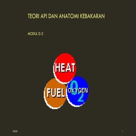 Dasar dasar Teori Api dan Kebakaran dasar | PPT