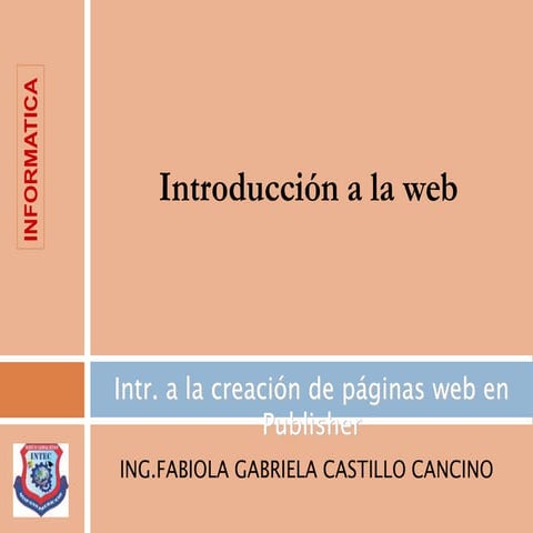 Introducción a la Web | PPT