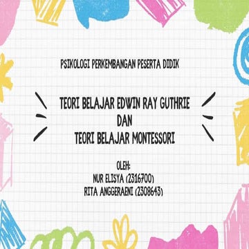 Teori belajar edwin ray guthrie psikologi.pptx