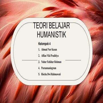 TEORI BELAJAR HUMANISTIK.pptx