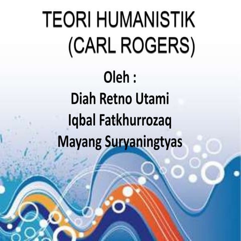 Teori humanistik (carl rogers) | PPTX