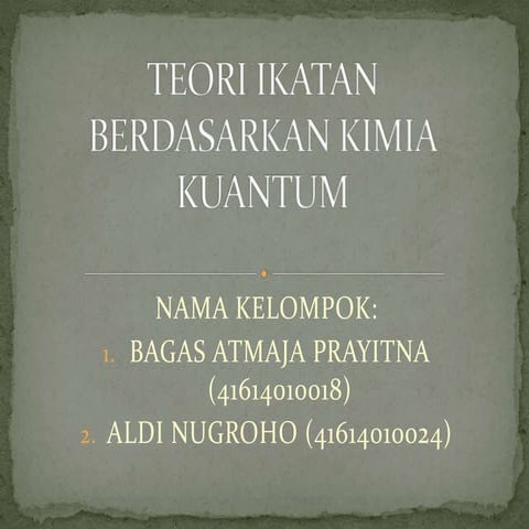 Ikatan pi dan ikatan sigma | DOCX