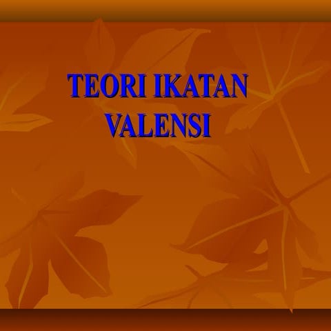 Ikatan pi dan ikatan sigma | DOCX
